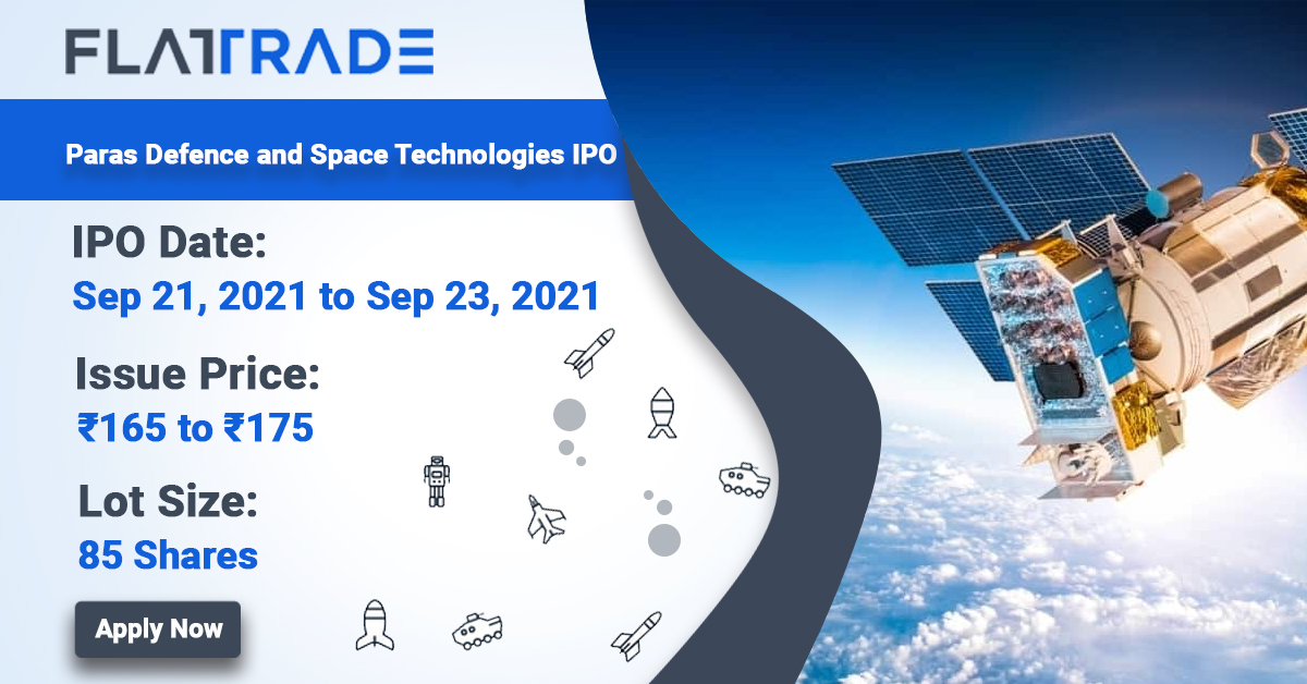 Paras Defence And Space Technologies Limited IPO - Flattrade Kosh