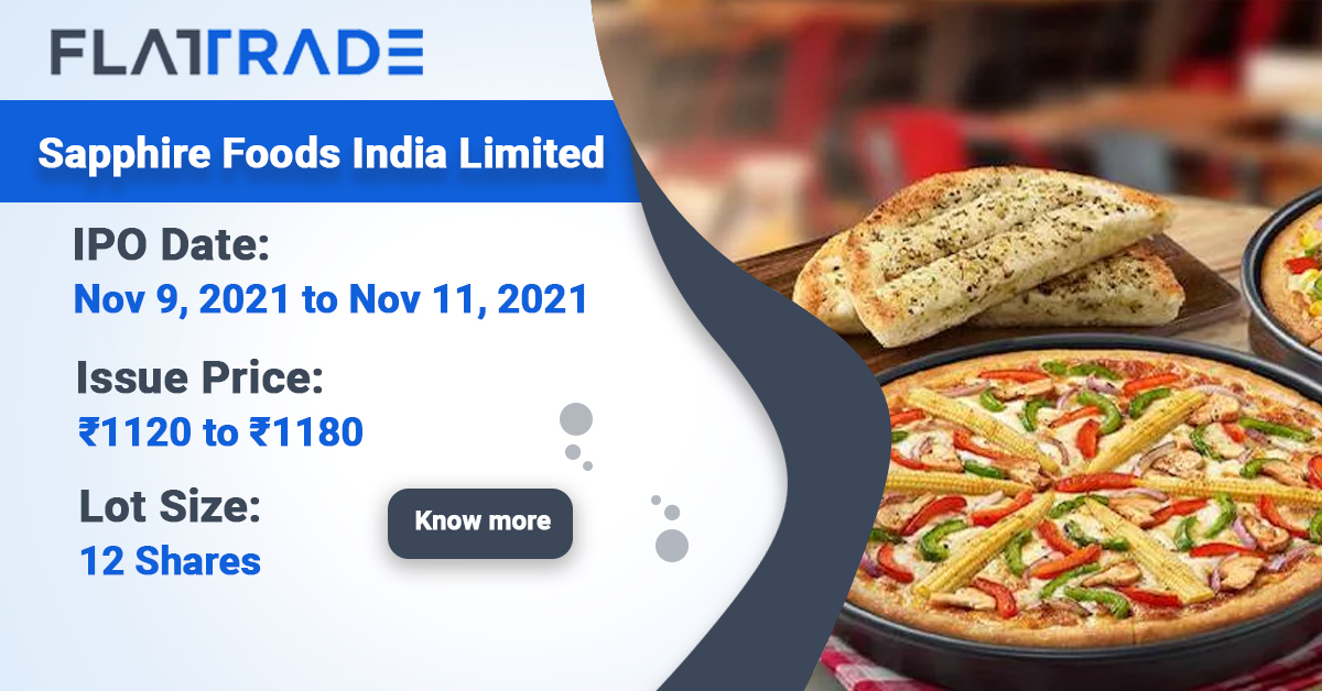 Sapphire Foods India Limited IPO - Flattrade Kosh