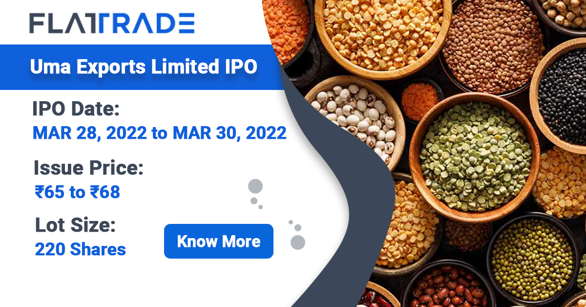 Uma Exports Limited IPO - Flattrade Kosh