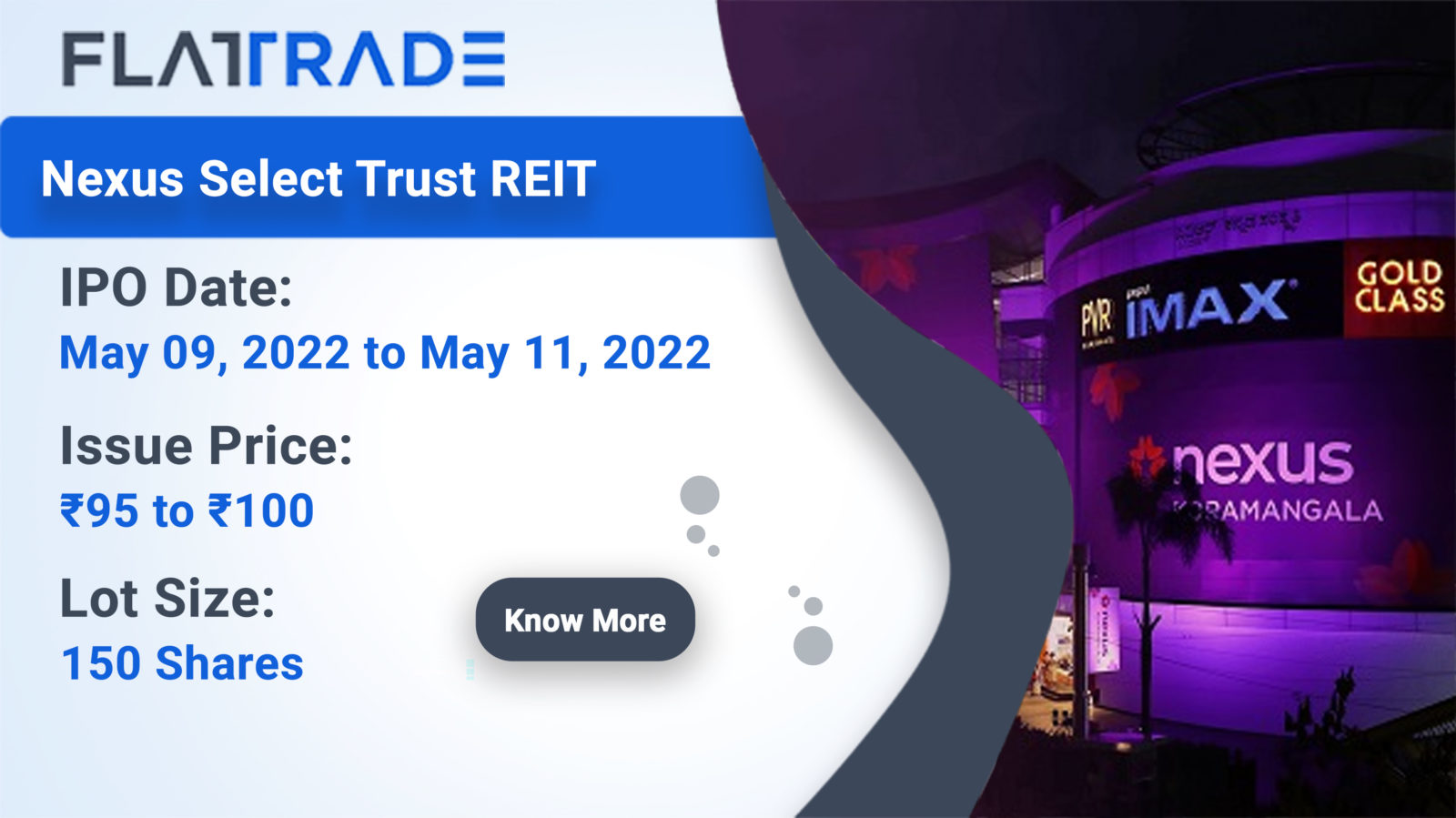 Nexus Select Trust REIT IPO - Flattrade Kosh