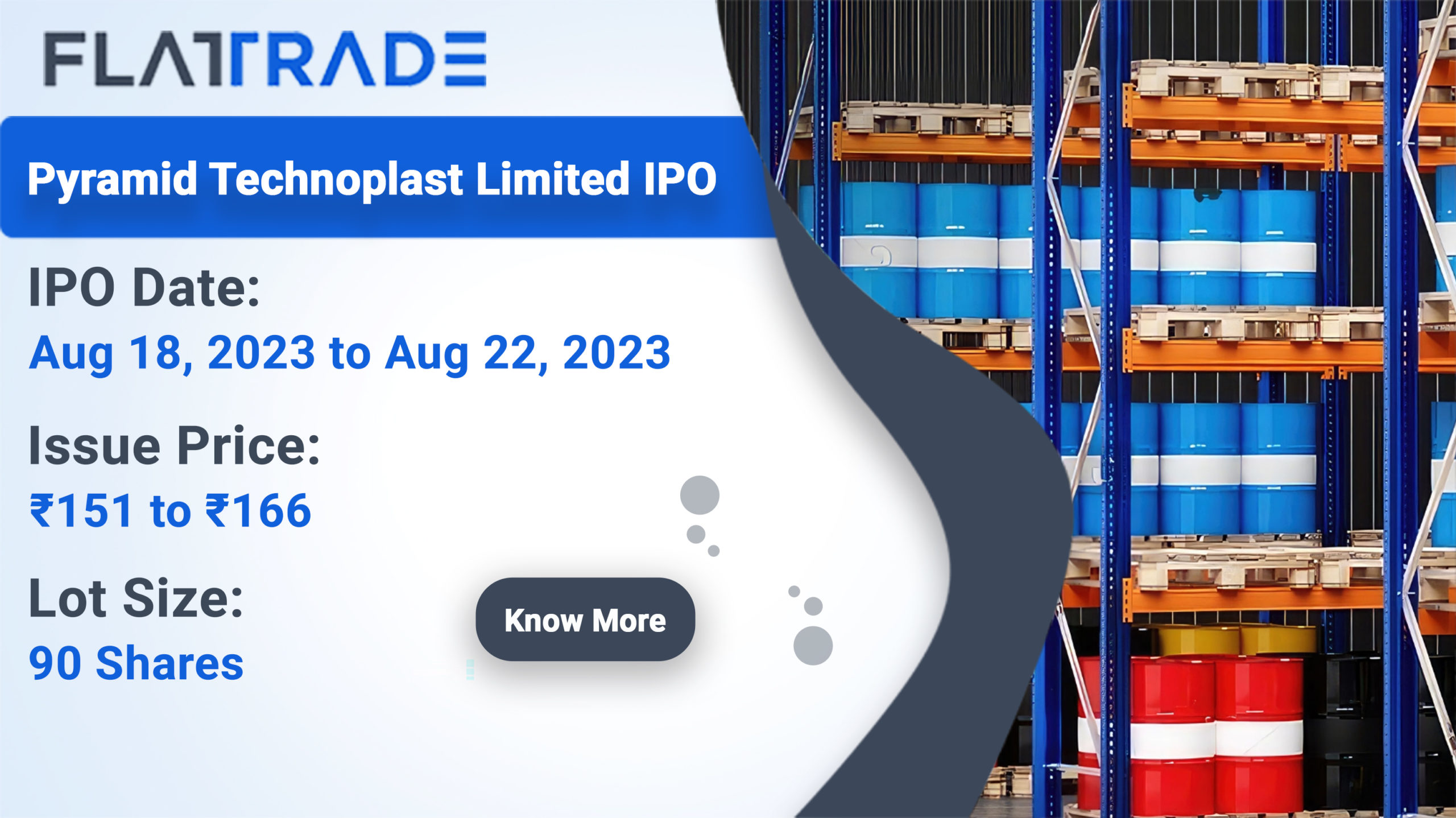 Pyramid Technoplast Limited Ipo Flattrade Kosh