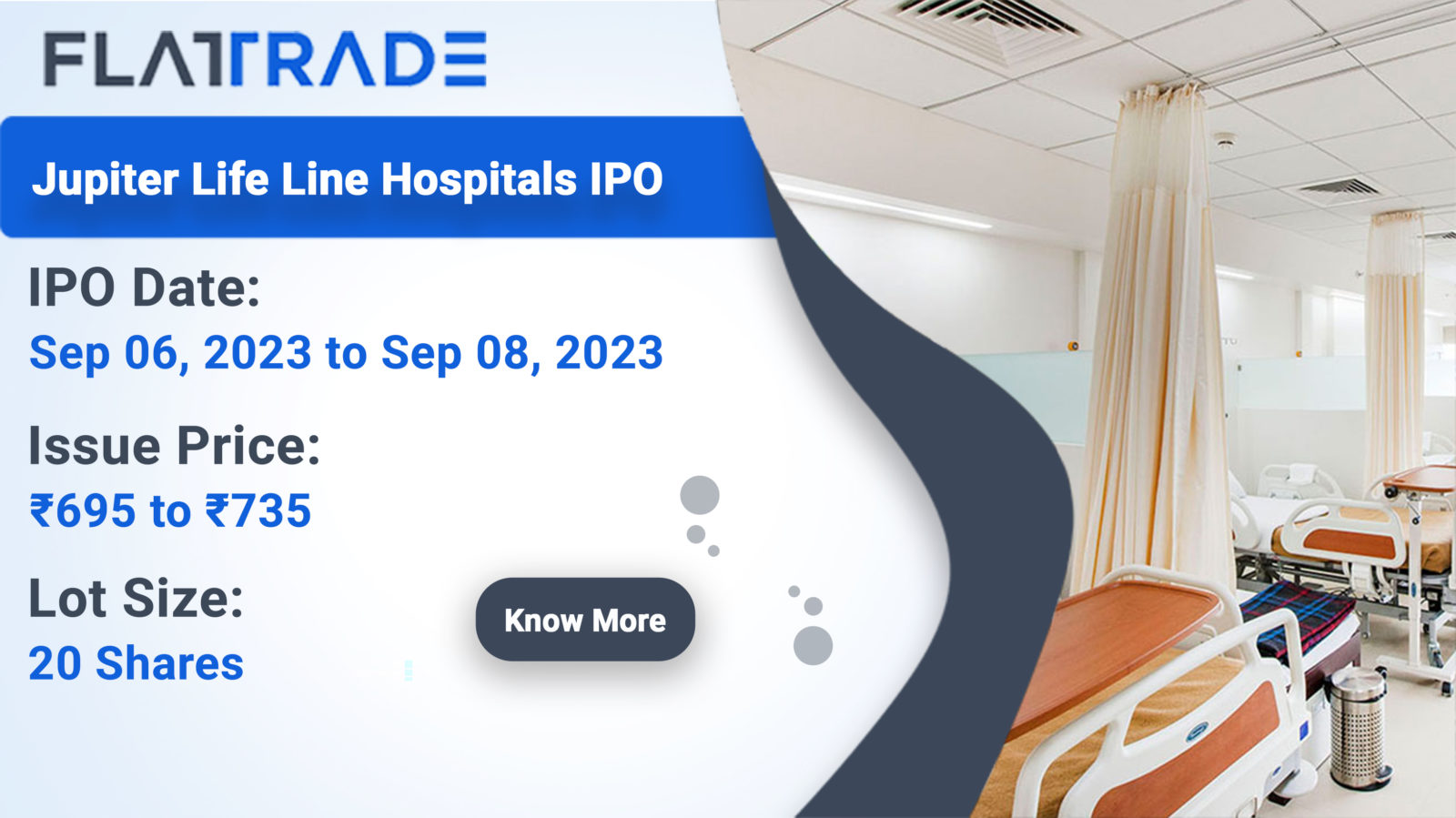 Jupiter Life Line Hospitals Limited IPO - Flattrade Kosh