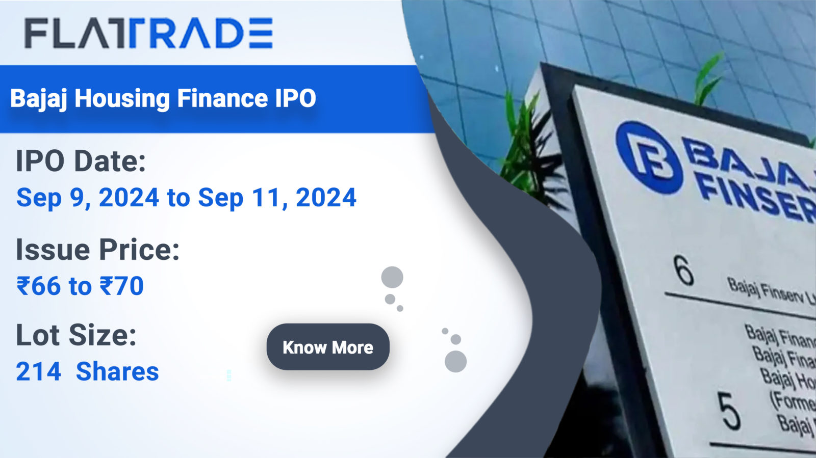 Bajaj Housing Finance IPO - Flattrade Kosh