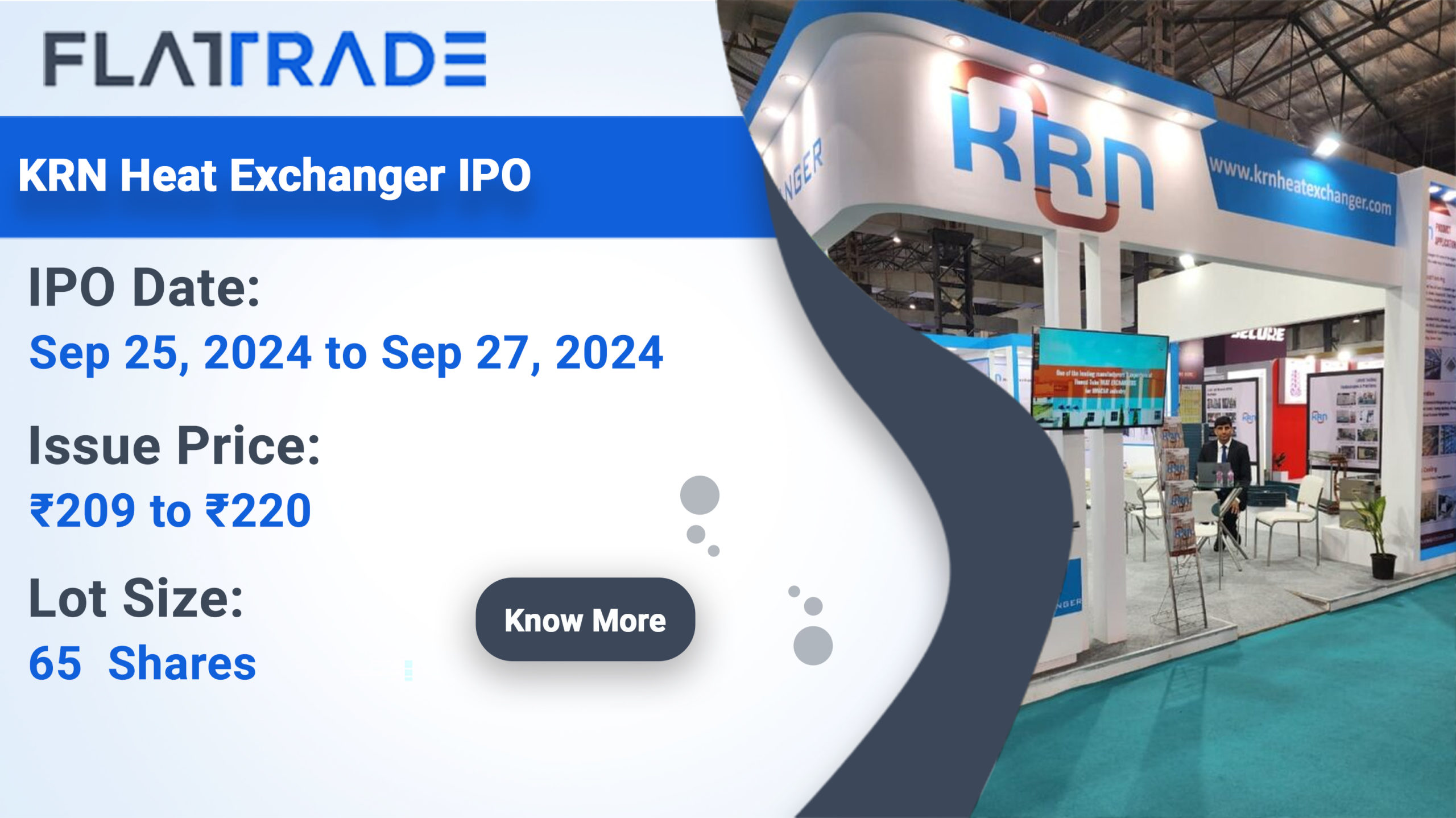 KRN Heat Exchanger IPO - Flattrade Kosh KRN Heat Exchanger IPO - Flattrade Kosh