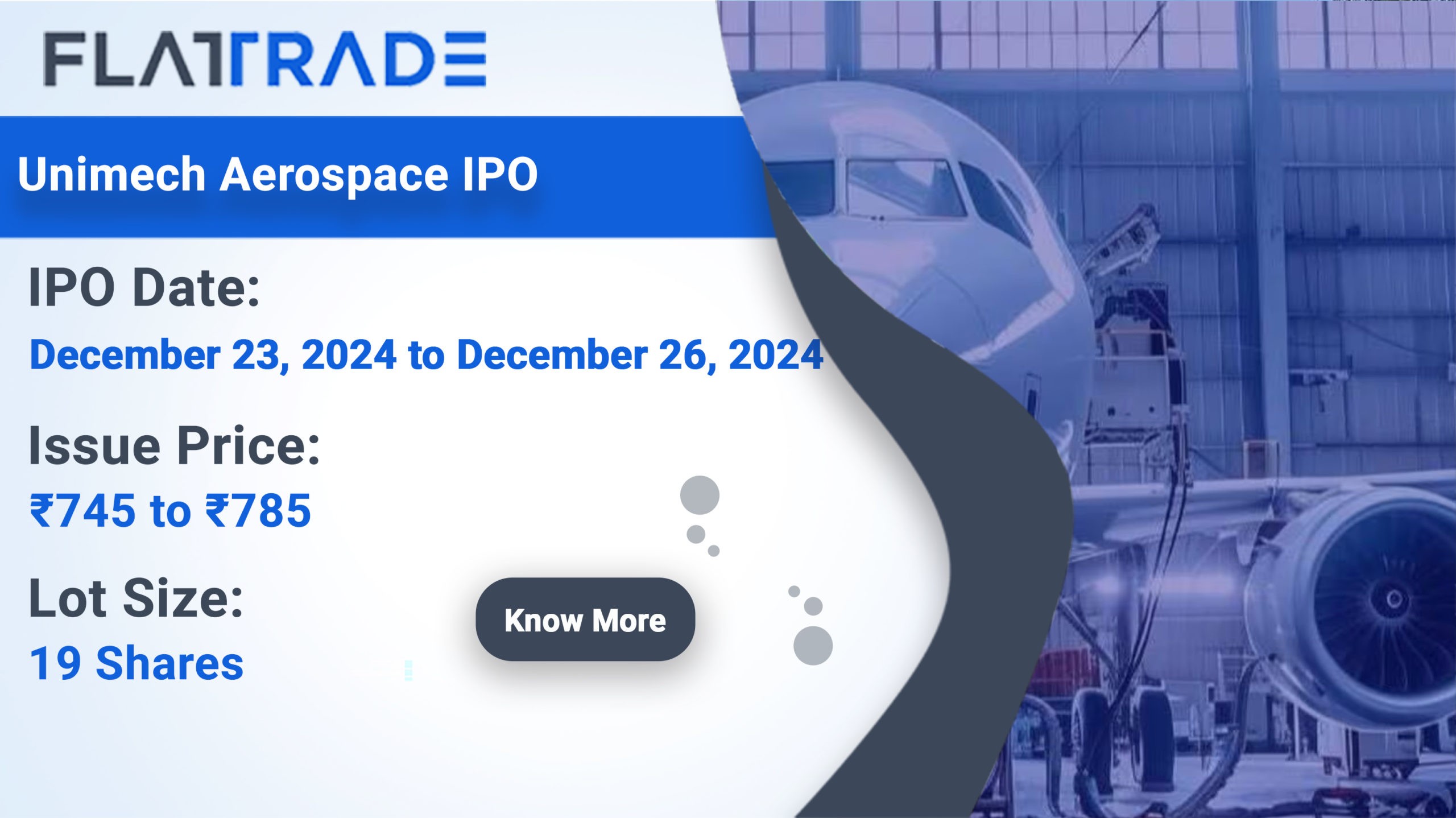 Unimech Aerospace IPO - Flattrade Kosh