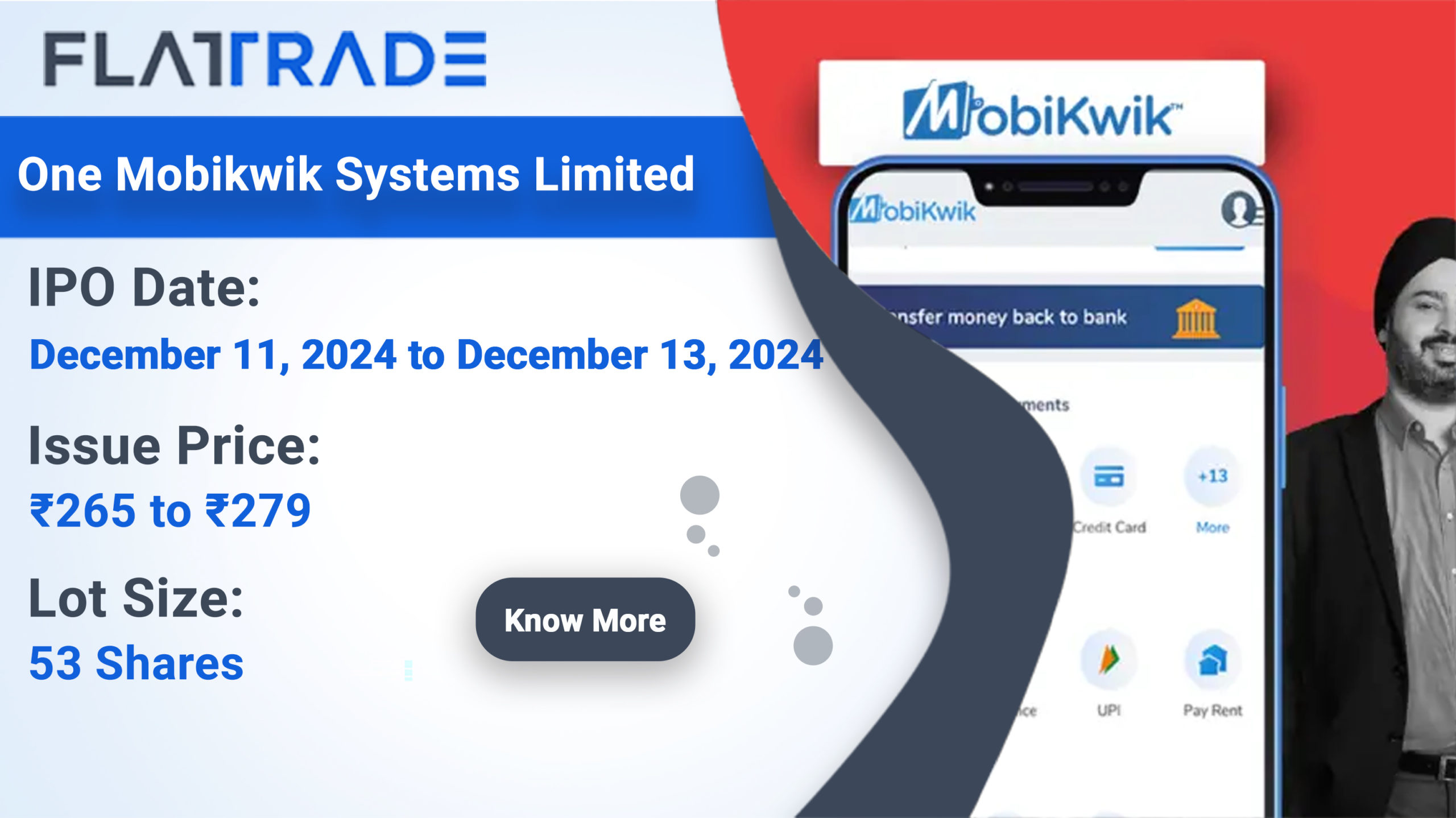 Mobikwik IPO - Flattrade Kosh