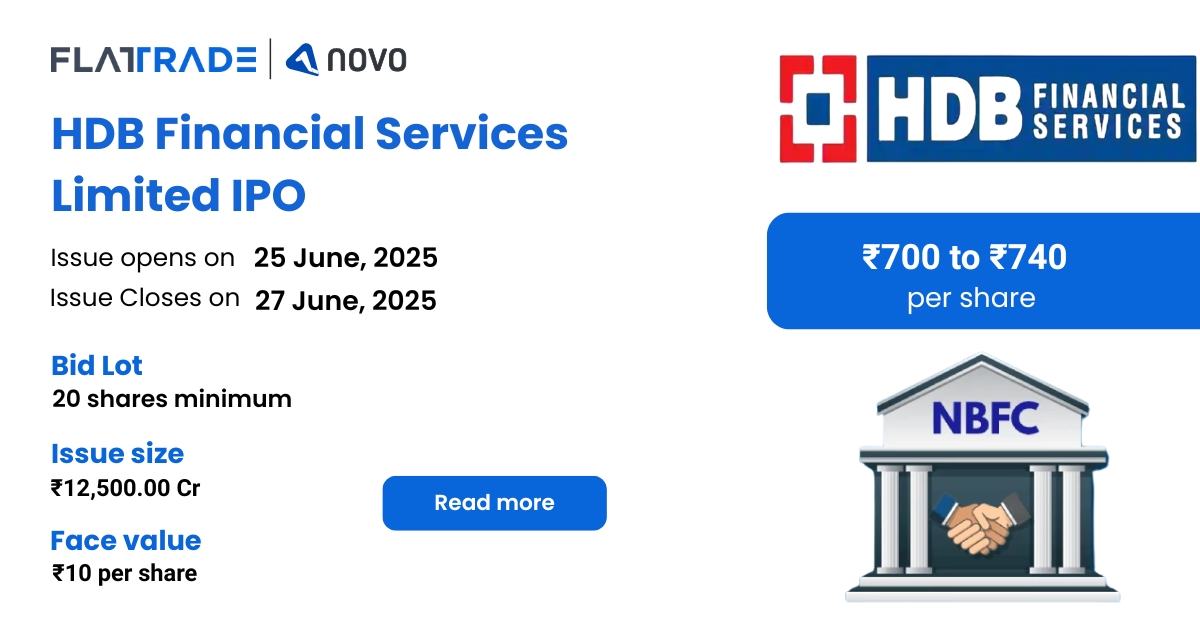 HDB Financial Services IPO - Flattrade Kosh