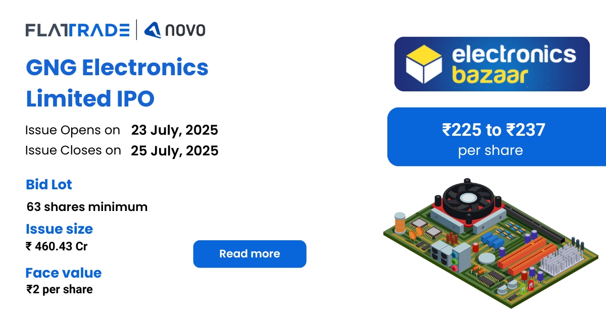 GNG Electronics IPO - Flattrade Kosh