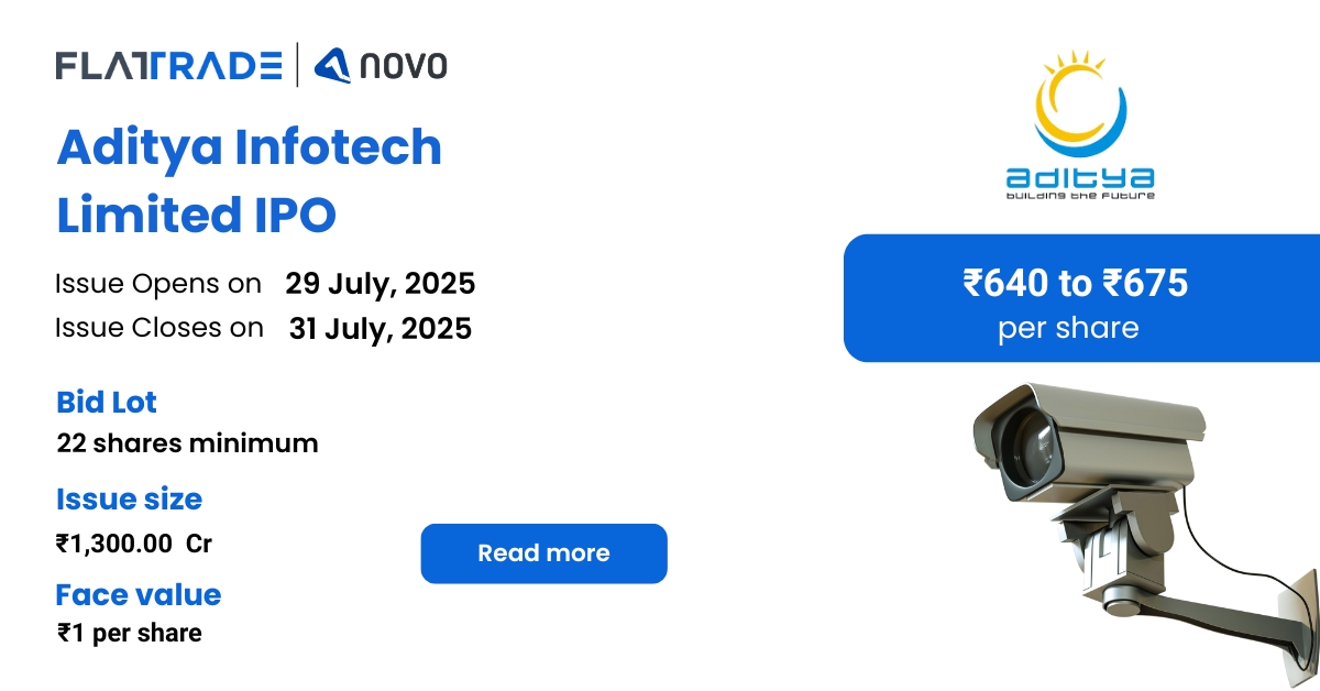 Aditya Infotech IPO - Flattrade Kosh