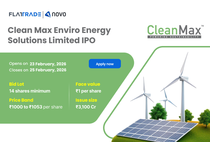 Clean Max Enviro Energy Solutions IPO - Flattrade Kosh