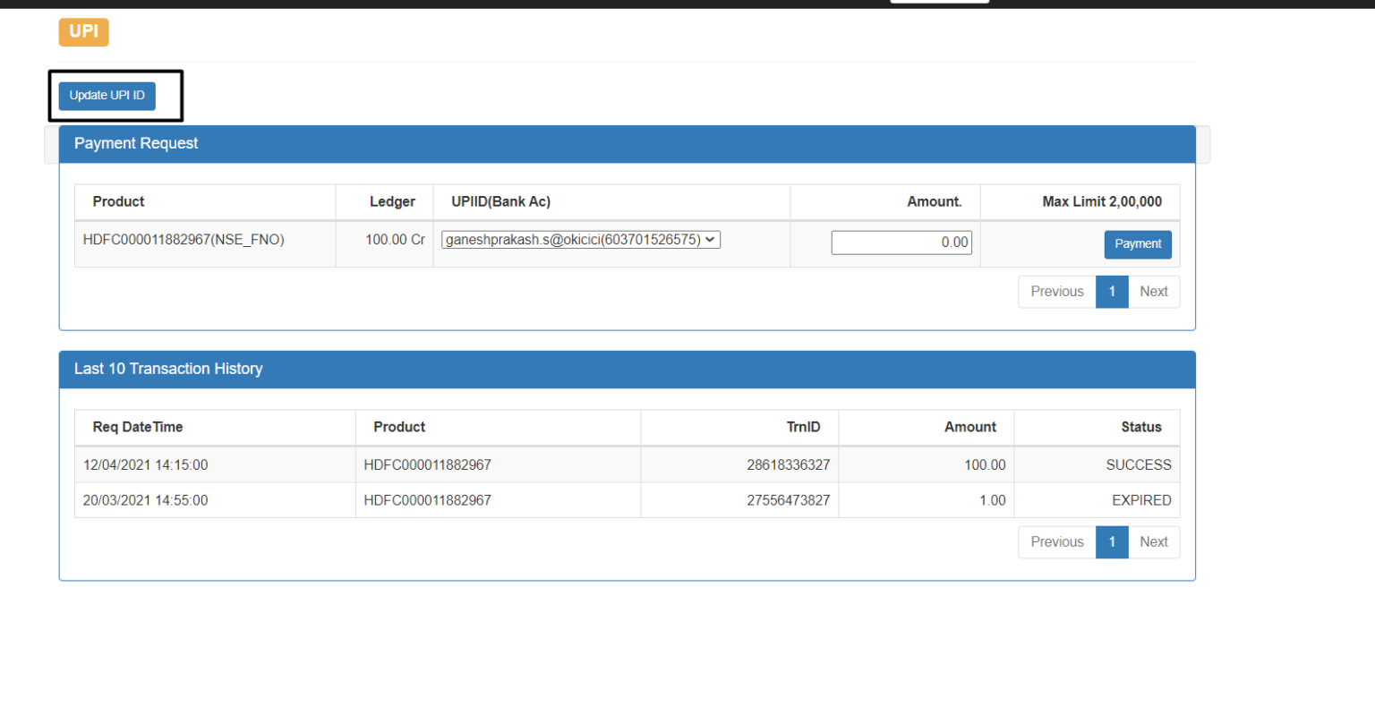 Flattrade Support Portal | How to transfer funds using UPI - Flattrade ...