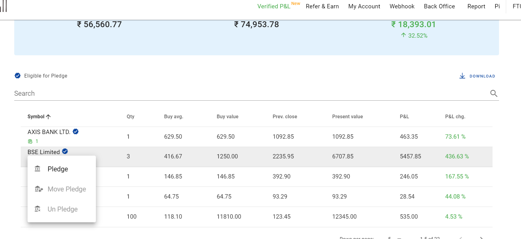 Flattrade Support Portal | What are the steps to pledge Shares ...