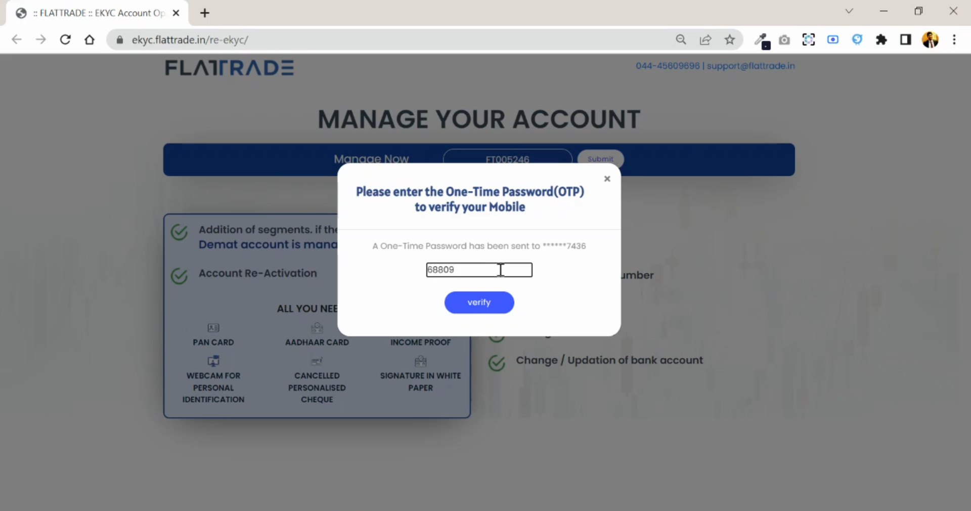 Flattrade Support Portal | How to add nominee in your trading account? - Flattrade Support Portal